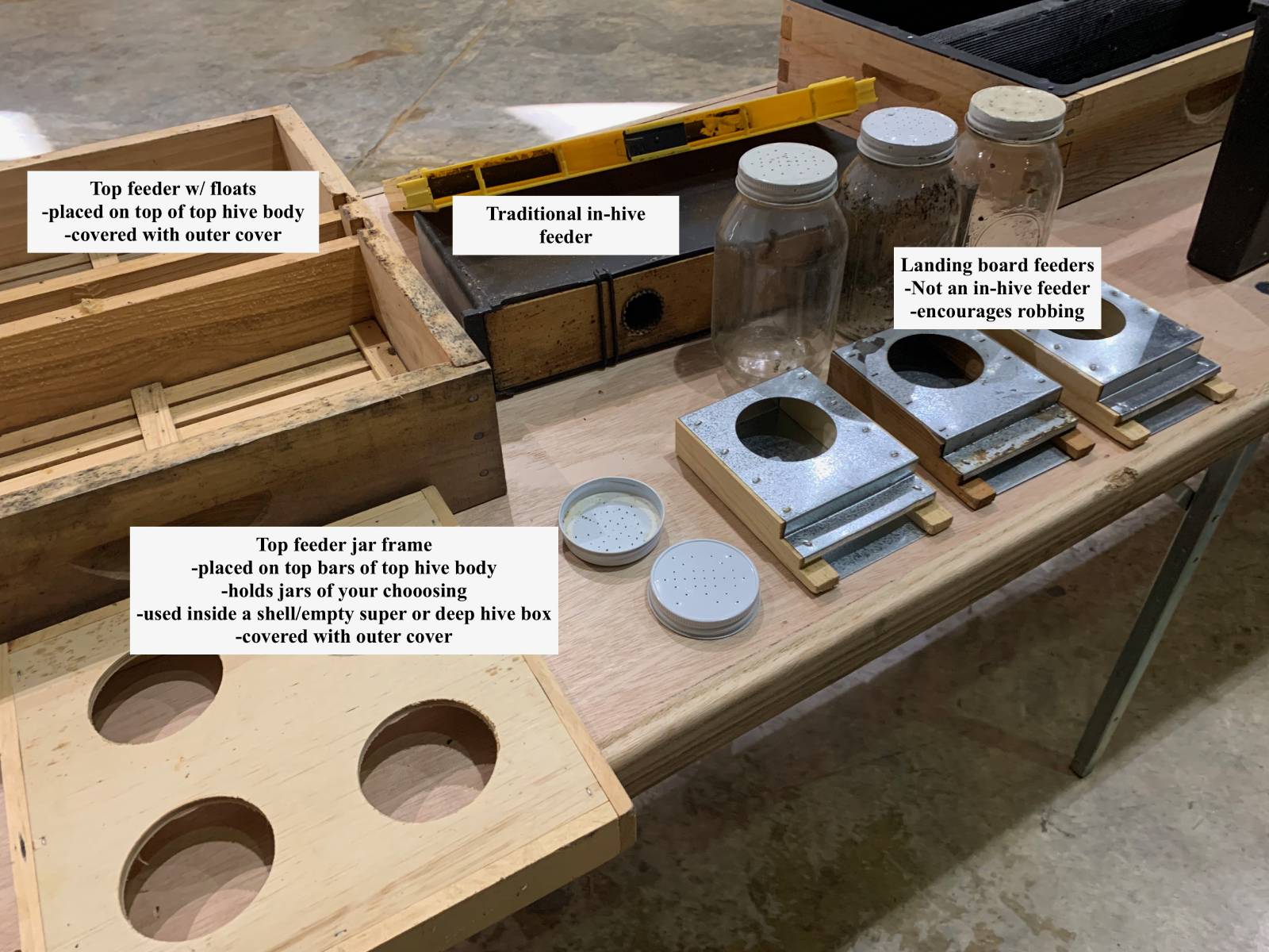 In-Hive Feeders for Honeybees - Backyard Beekeeping